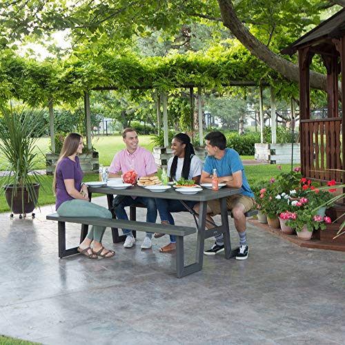 Lifetime 60233 W-Frame Picnic Table
