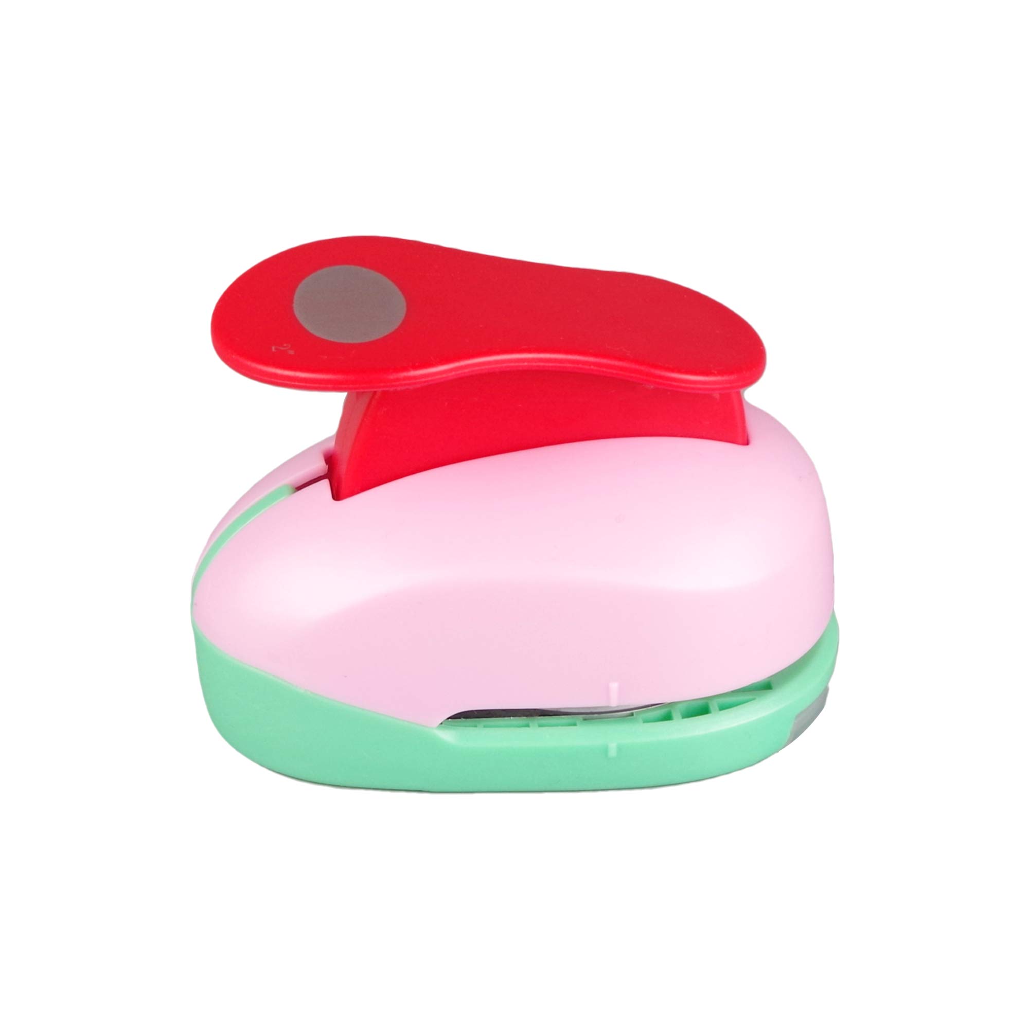 Oval Punch 1 inch Craft Lever Punch Handmade Paper Punch for Crafting Scrapbooking,DIY Card Making Candy Colour by Rondam 1 inch Oval