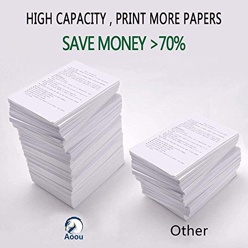 Aoou LC3013 LC3011 Compatible Ink Cartridge Replacement for Brother LC3013 High Yield for Brother MFC-J491DW MFC-J497DW MFC-J690DW MFC-J895DW Printer, 5-Pack (2 Black, 1Cyan, 1 Magenta, 1 Yellow)