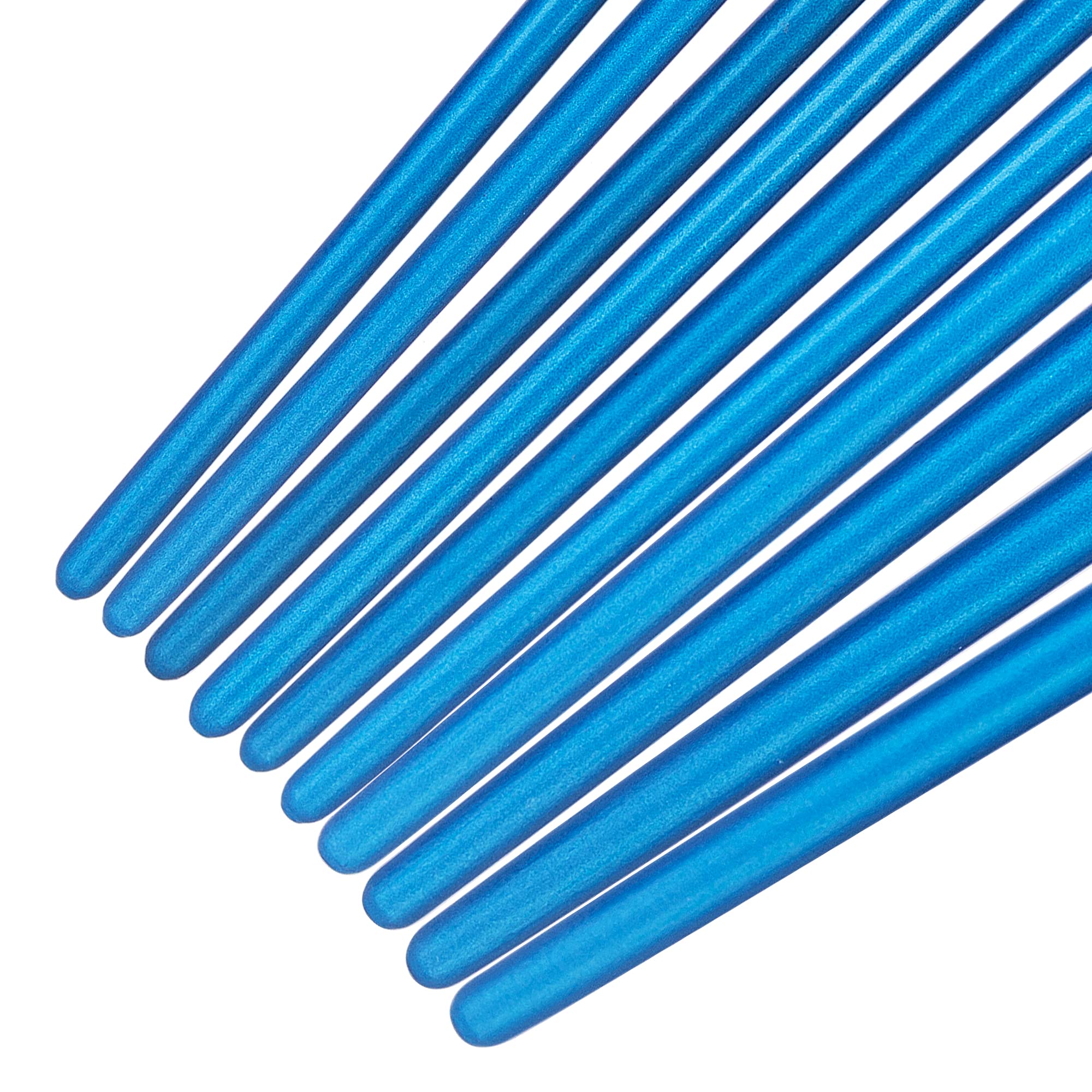 Amazon Basics Paint Brush Set, Nylon Paint Brushes for Acrylic, Oil, Watercolor, 10 Brush Sizes