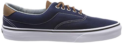 Vans Men's Low-Top Sneakers, Dress Blues/Acid Denim, 11.5 Women/10 Men