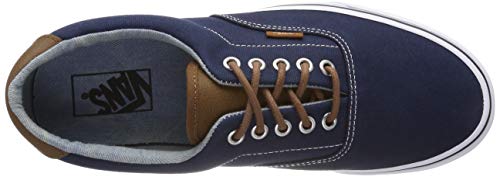 Vans Men's Low-Top Sneakers, Dress Blues/Acid Denim, 11.5 Women/10 Men