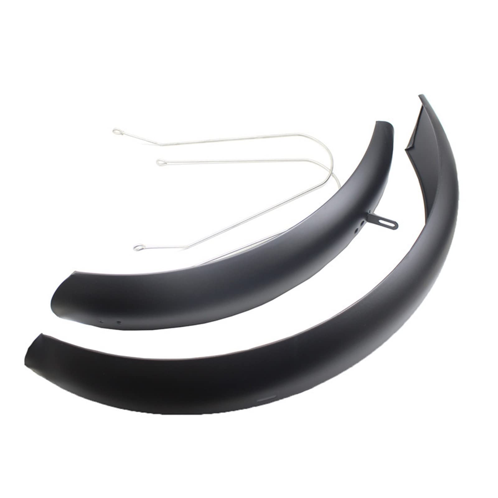 Bike mud Guard Set,20inch Snowboard Bicycle Mudguard E-Bike Electric Wing 20x4.0 Fat Tire Folding Bike Iron Sturdy Durable Mud Guard Suit The 1 Suit