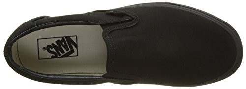 Vans Classic Skate Slip On Shoes, Black/black, 9 B(M) US Women / 7.5 D(M) US Men