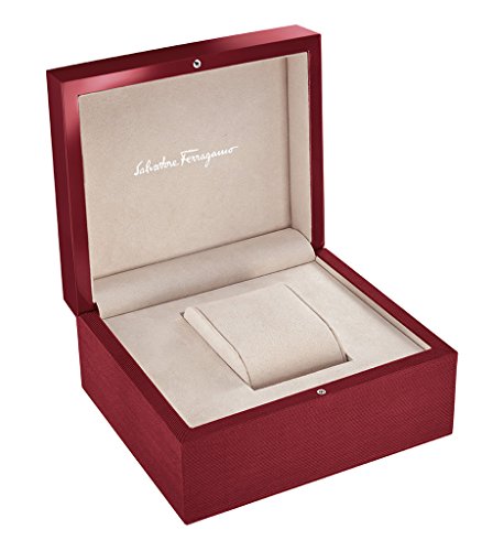 Salvatore Ferragamo Women's FF3060013 1898 Stainless Steel Mink Sunray Dial Date Watch