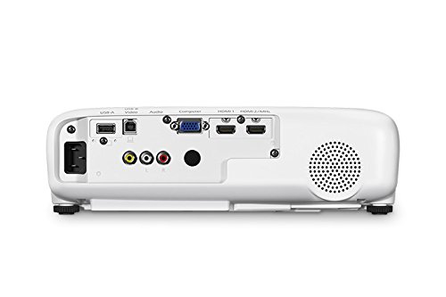 Epson Home Cinema 1060 Full HD 1080p 3,100 Lumens Color Brightness (Color Light Output) 3,100 Lumens White Brightness (White Light Output) 2x Hdmi (1x Mhl) Built-in Speakers 3lcd Projector