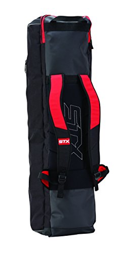 STX Field Hockey Passport Travel Bag, Black/Red