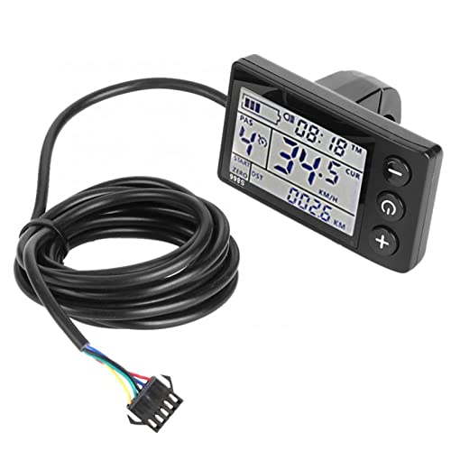 Bike Fender Electric Bicycle Waterproof LCD Display Panel E-Bike Electric Scooter LCD Screen for 24V 36V 48V 60V 450W Motor Controller Mud Guards