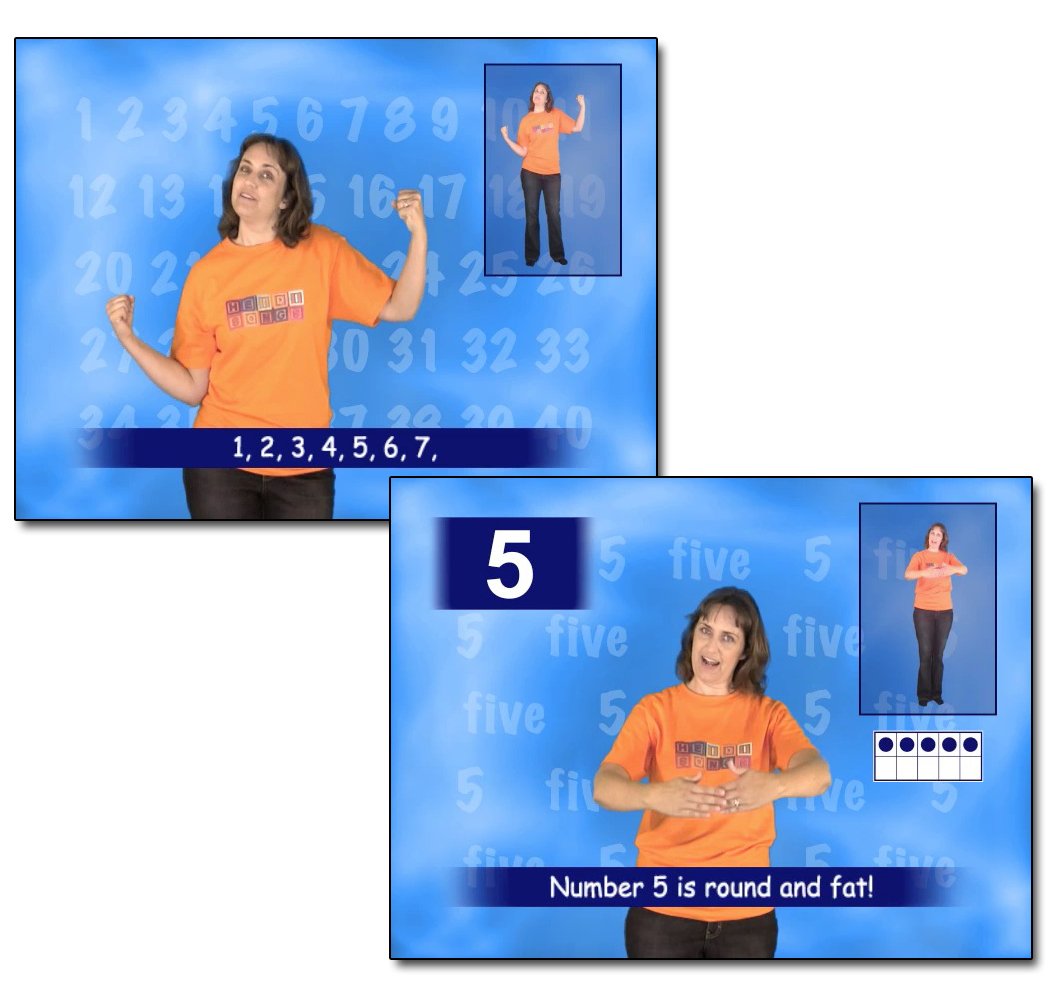 Jumpin' Numbers & Shakin' Shapes 0-10: Volume 1 DVD