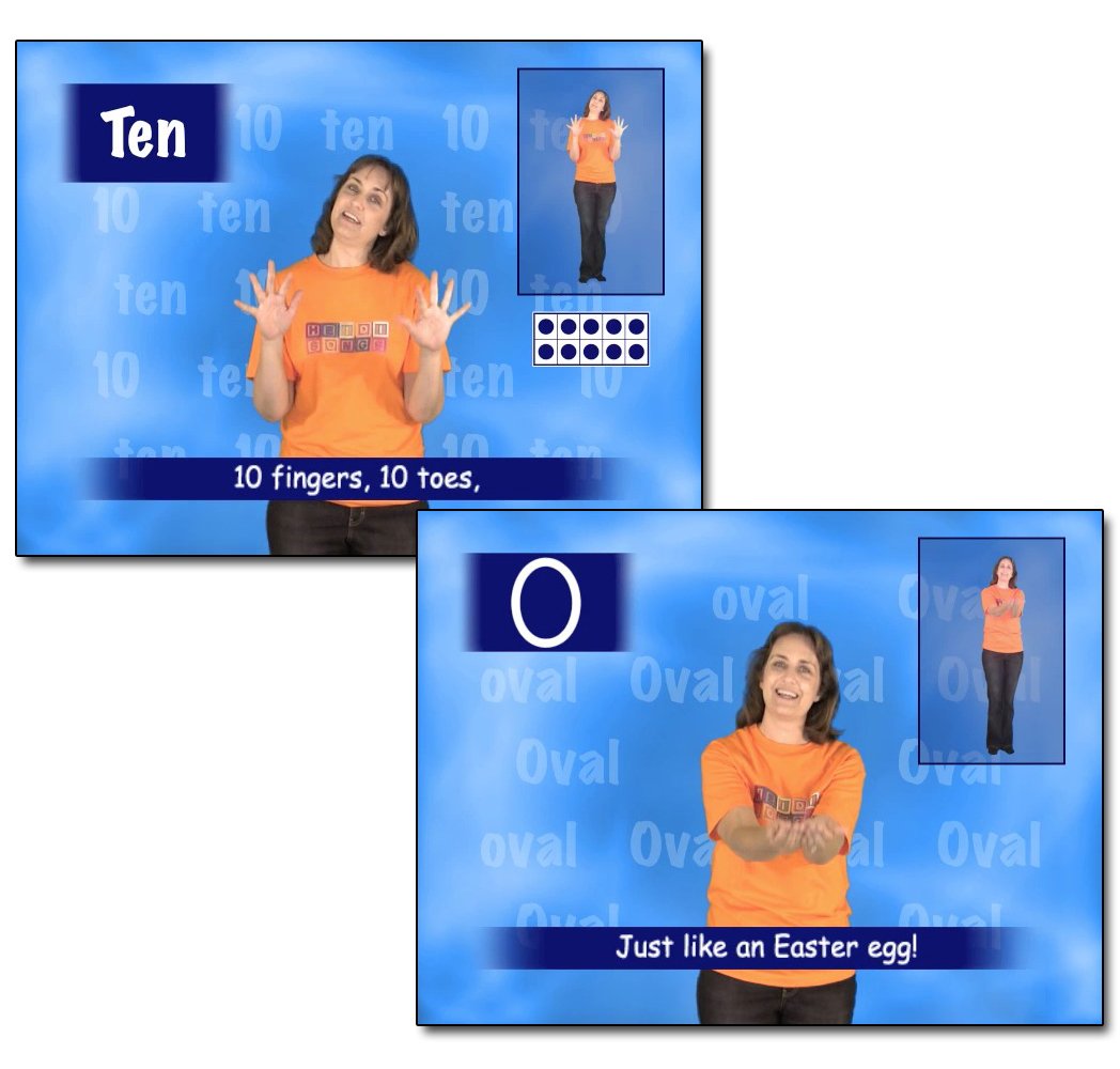Jumpin' Numbers & Shakin' Shapes 0-10: Volume 1 DVD