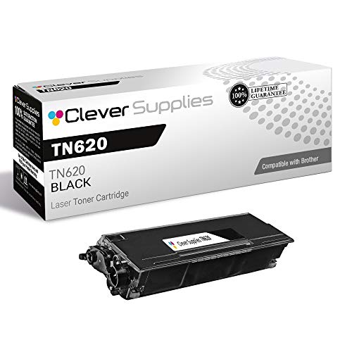 CS Compatible Toner Cartridge Replacement for Brother TN620 TN620 Black DCP-8050DN DCP-8080DN DCP-8085DN HL-5340D HL-5350DN HL-5350DNLT HL-5370DW Toner Cartridge Black