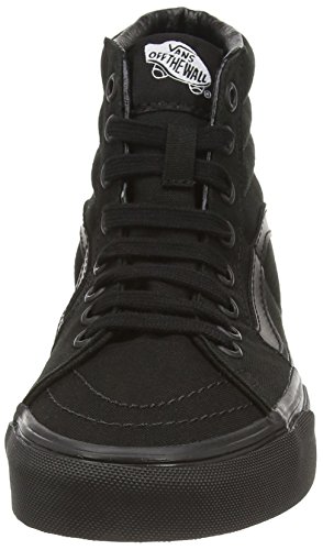 Vans Unisex SK8-Hi Canvas Black Sneaker - 11