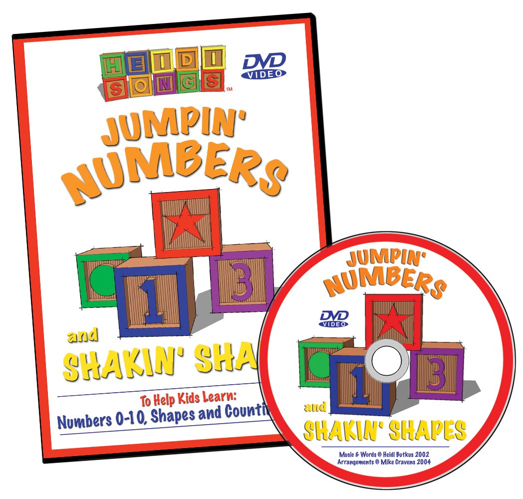 Jumpin' Numbers & Shakin' Shapes 0-10: Volume 1 DVD