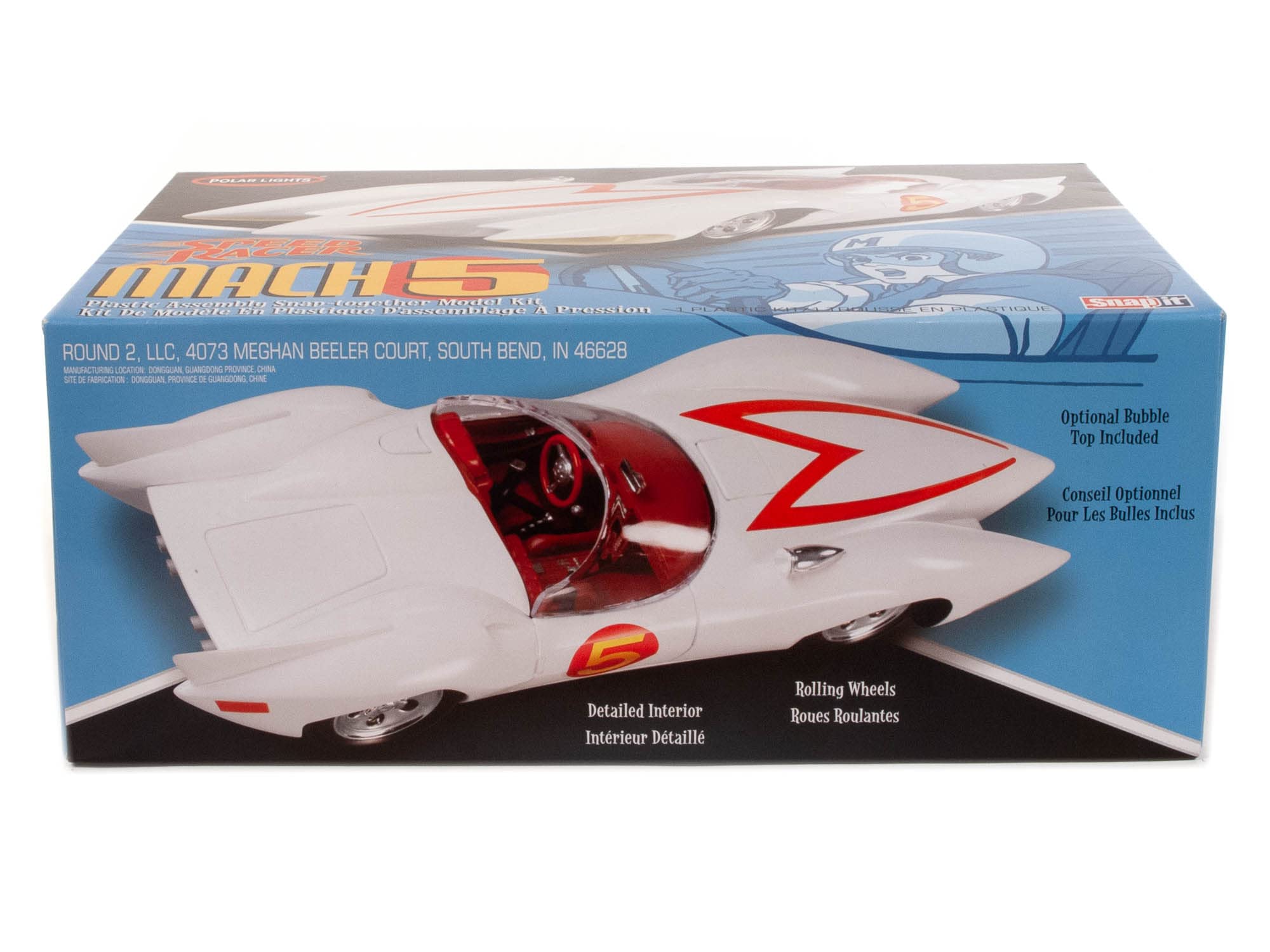 Polar Lights Speed Racer Mach V (Snap) 1:25 Scale Plastic Model Kit (POL981M)