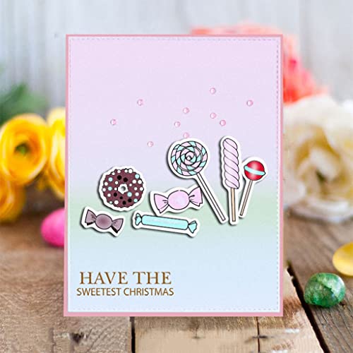 Decorative Transparent Silicone Stamp for Creative Cartoon Rubber Stamp DIY Christmas Birthday Wedding Cards Making Supp Christmas Card Making Stamps for Crafting