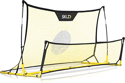 SKLZ Quickster Soccer Trainer Portable Soccer Rebounder Net for Volley, Passing, and Solo Training