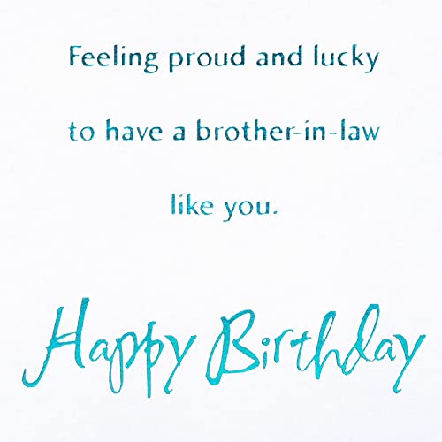 American Greetings Birthday Card for Brother-In-Law (Feeling Proud)