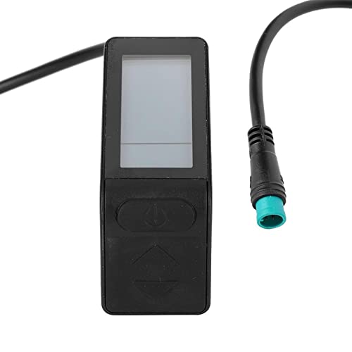 Bike Fender Electric Bicycle LCD Display Speed Battery Power Indicator KT LCD4 Dashboard for 24V 36V 48V E-Bike Scooter Mud Guards (Size : Waterproof Connector)