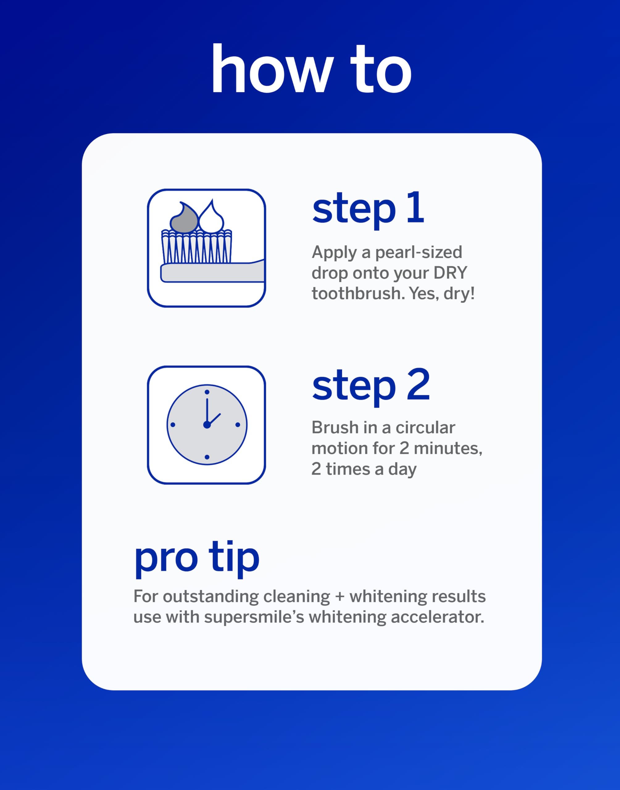 Supersmile Professional Teeth Whitening Toothpaste with Fluoride, Original Mint, 4.2 Oz