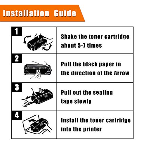 Black 1-Pack TN210BK Toner Cartridge Compatible for Brother Ink Cartridge Replacement for Brother HL-3040CN 3045CN 3070CW MFC-9010CN 9120CN DCP-9010CN Printers.