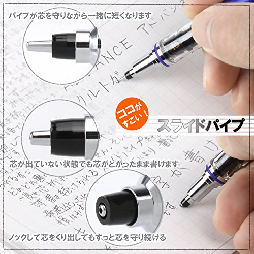 uni Writing neatly Mechanical Pencil, Lime Green, 0.5mm (M5-5591P.5)