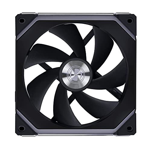 Lian Li UNI Fan SL V2 RGB Revolutionized Daisy-Chain ARGB Fan 140mm Single Pack Black SL140V2-1B