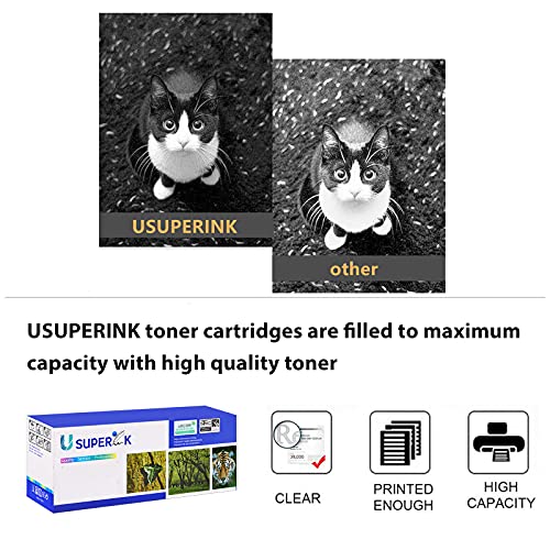 SuperInk 3 Pack Compatible Toner Cartridge & Drum Unit Set Compatible for Brother TN350 DR350 use in DCP-7010 HL-2030 HL-2070N Intellifax 2820 MFC-7220 Printer (2 Toner, 1 Drum)