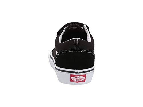 Vans Junior's Old Skool V, Black/True White, Size 7 Big Kid