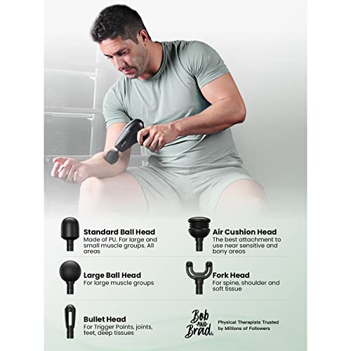 BOB AND BRAD Massage Gun, UNI Mini Massage Gun Deep Tissue Muscle Massage Gun, Upgrade 10mm Amplitude Portable Percussion Massage Gun, Massagers Gun Handheld Deep Tissue Mini Travel Massage Gun