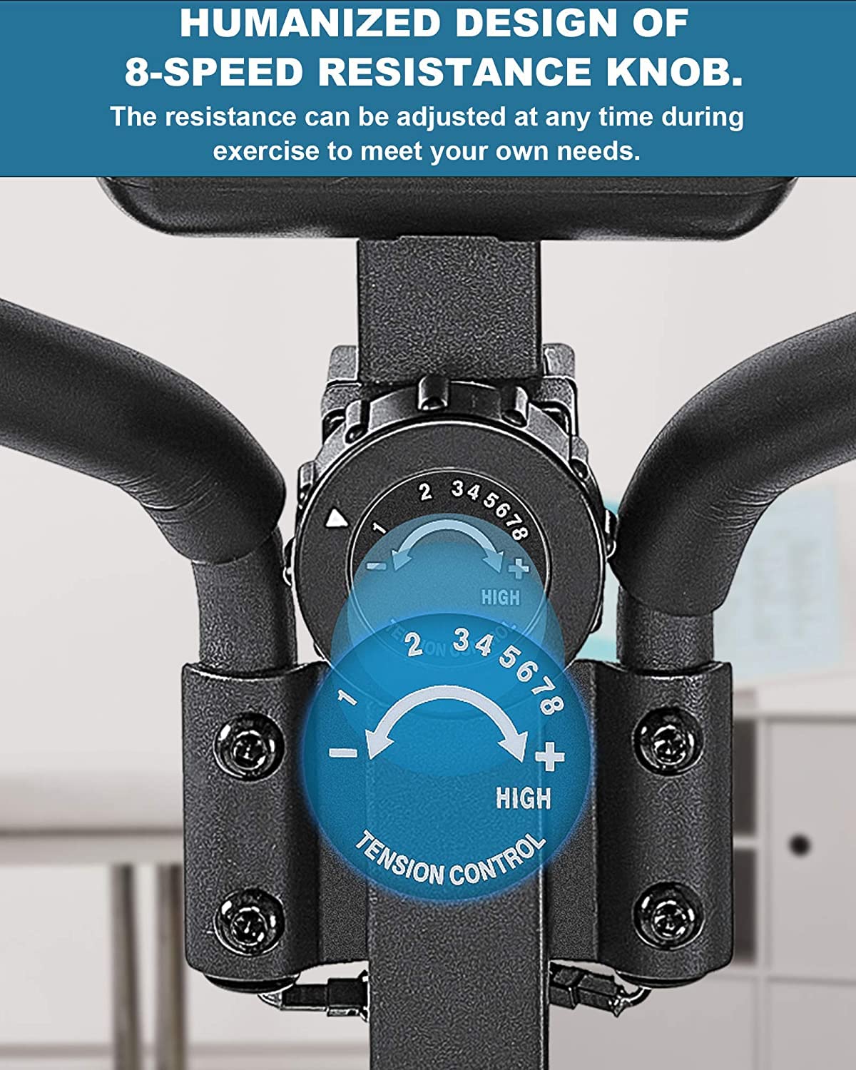 Stepper Elliptical Trainer Climber Exercise Machine with Digital Monitor for Cardio Fitness Home Workout Equipment, Black