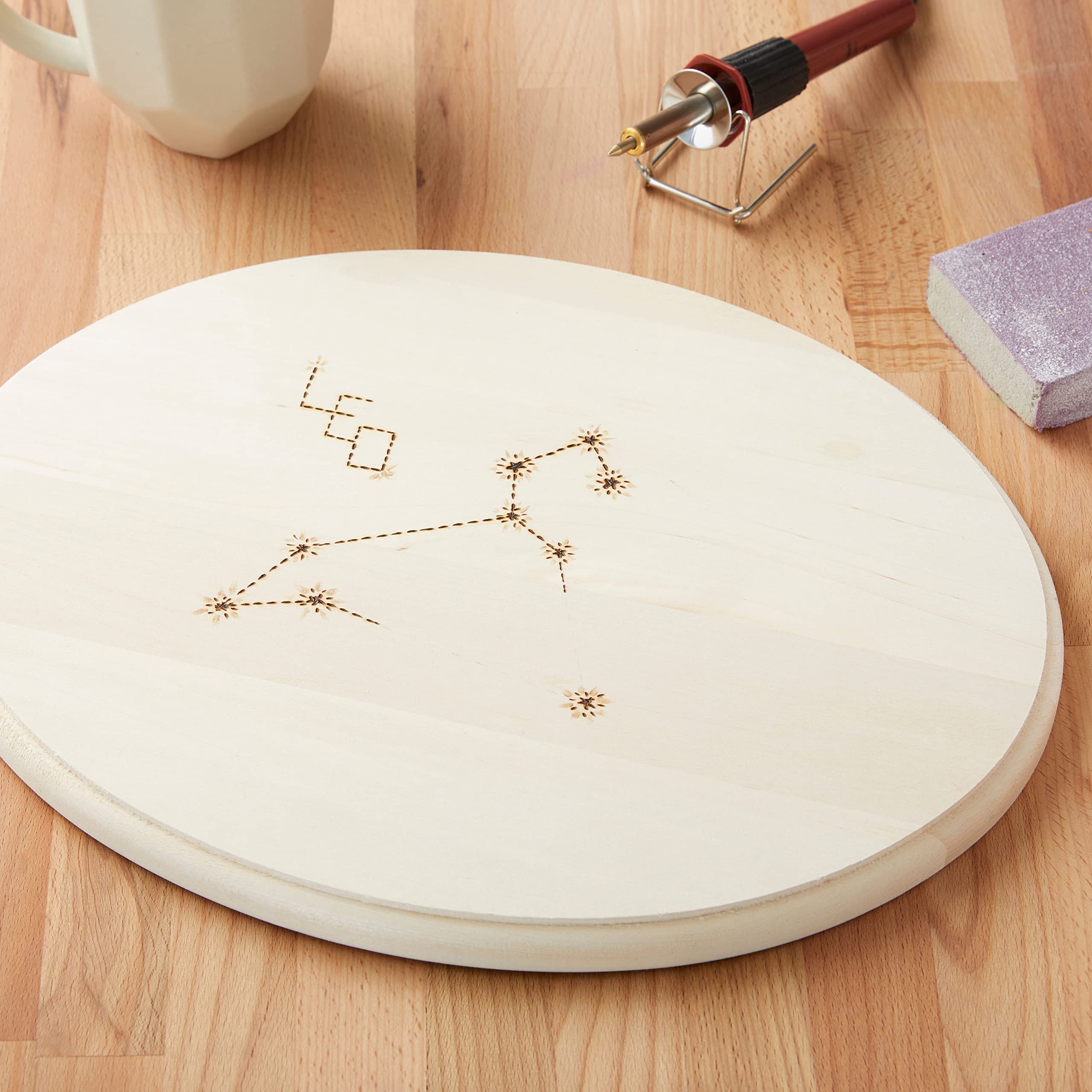 MICHAELS Basswood Oval Plaque by Make Market®