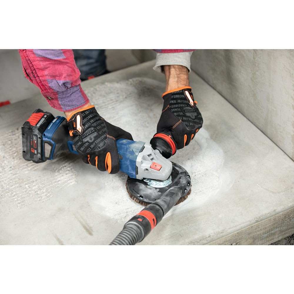 BOSCH GWS18V-13CB14 PROFACTOR™ 18V Connected-Ready 5 – 6 In. Angle Grinder Kit with (1) CORE18V® 8 Ah High Power Battery