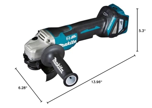 Makita DGA517Z 18V Li-Ion LXT Brushless 125mm Angle Grinder - Batteries and Charger Not Included