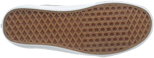 Vans Unisex Ward Deluxe Retro Suede - Low Platform Lace-up Sneaker - Brown/White Women 12 Men 10.5