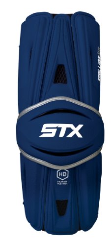 STX Lacrosse Stallion HD Arm Guards, Navy, Medium