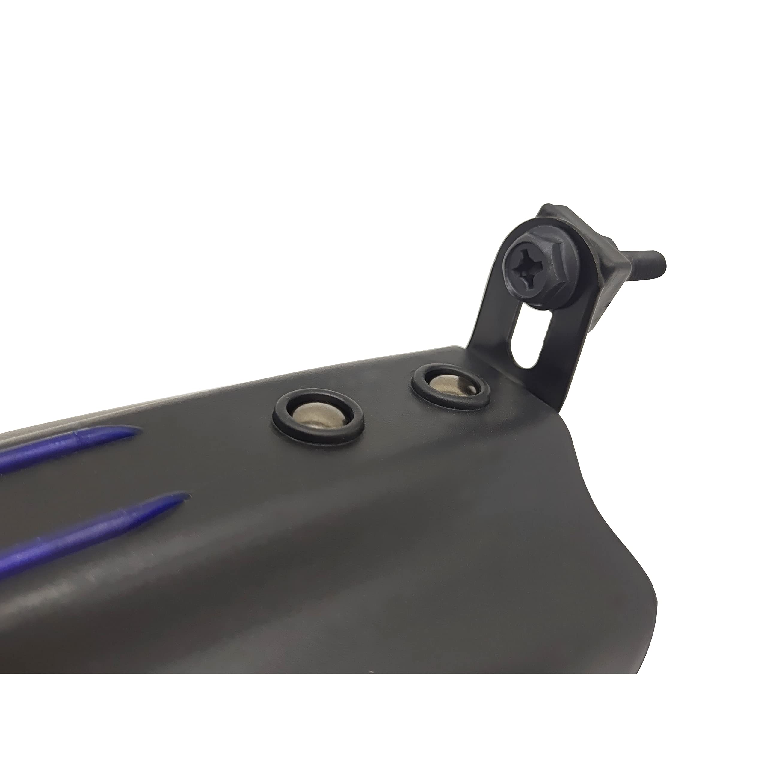 TaktZeit Adjustable Mountain Bicycle Mudguard Front and Rear Bike Fender 2Pcs Bike Mudflap (Black)