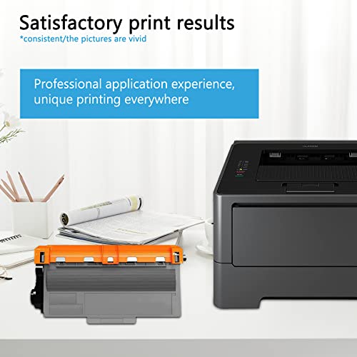 HIYOTA TN-720 TN720 Toner Cartridge Compatible Replacement for Brother TN720 HL-5440D 5450DN 5470DW/DWT DCP-8110DN MFC-8710DW 8950DW/DWT Series Printer Toner Cartridge (Black, 4-Pack)