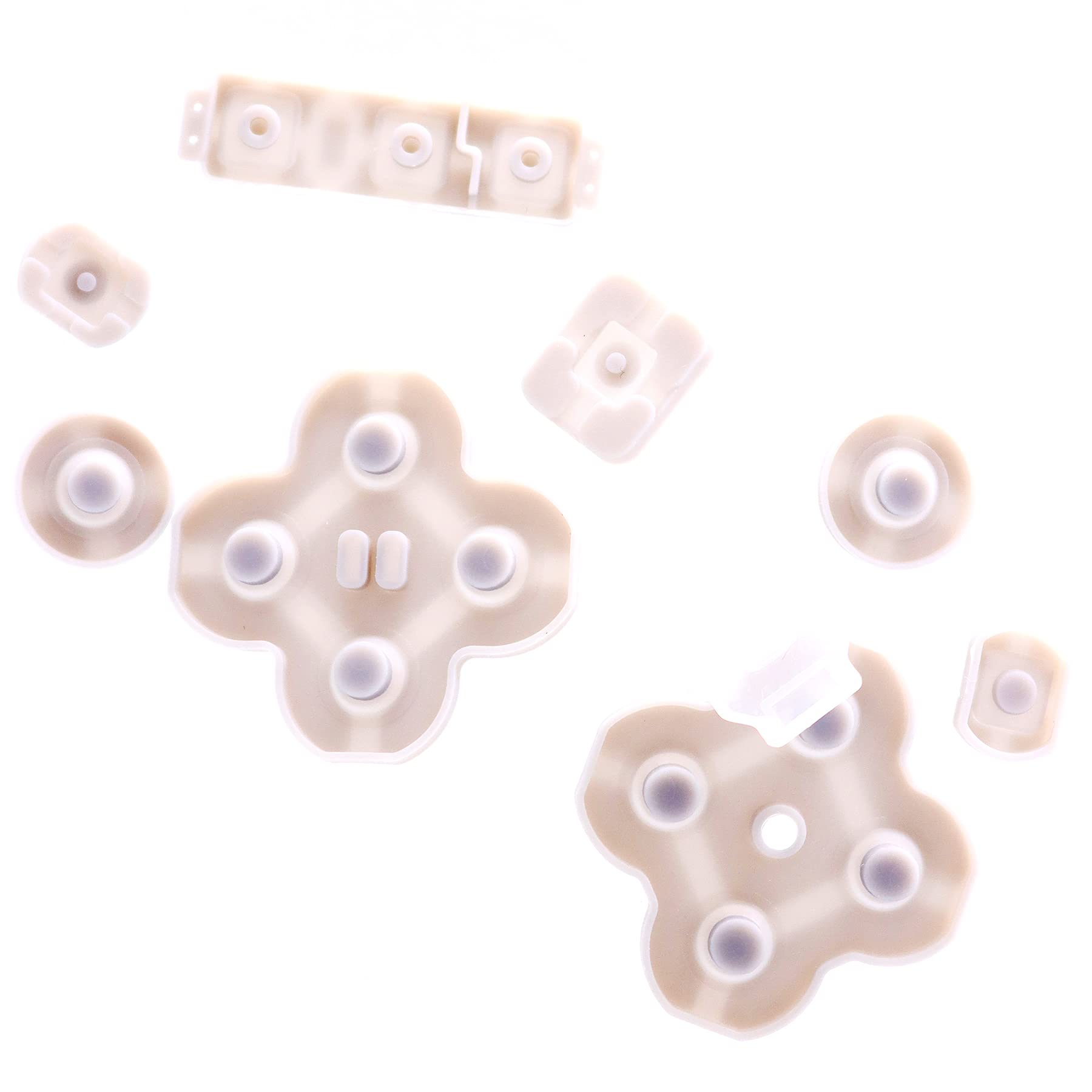 Deal4GO Left & Right Silicone Rubber Button Conductive Contacts Pad set for Nintendo Switch LITE Controller Contact Membrane