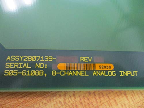 Siemens - Texas Instruments | 505-6108B | 8 Channel Analog Input Module