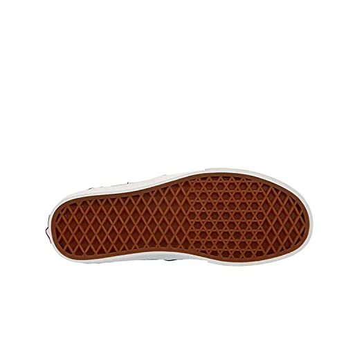 Vans Unisex Asher Canvas Low Platform Slip On Sneaker - Multicolored Checkered 8