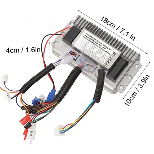 Bike Fender 36V 48V 60V 72V 1000W Brushless Controller Aluminium Shell Electric Bicycle Scooter E-Bike 3 Mode Sine Waves Speed Controller Mud Guards (Size : 48-60V)