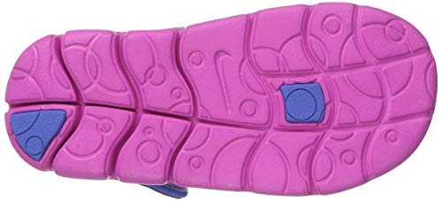 Nike Kids' Sunray Adjust 4 Toddler Sandals (9c, Hydrangeas/Fire Pink)