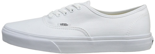 Vans Authentic¿ Core Classics, True White, 7 Women / 5.5 Men M US