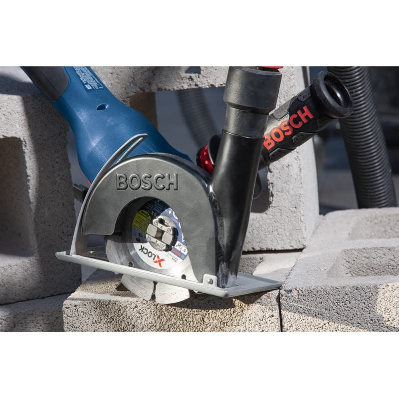 Bosch GWX18V-13CB14-RT PROFACTOR 18V Spitfire X-LOCK Connected-Ready 5 - 6 in. Cordless Angle Grinder Kit with Slide Switch (8.0 Ah) (Renewed)