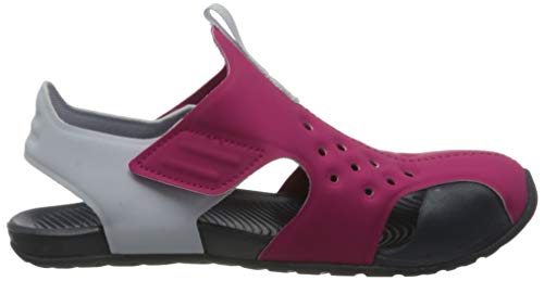 Nike Boy's Gymnastics Shoe, Rosa Fireberry Football Grey Thunder Blue, 13.5 UK Child