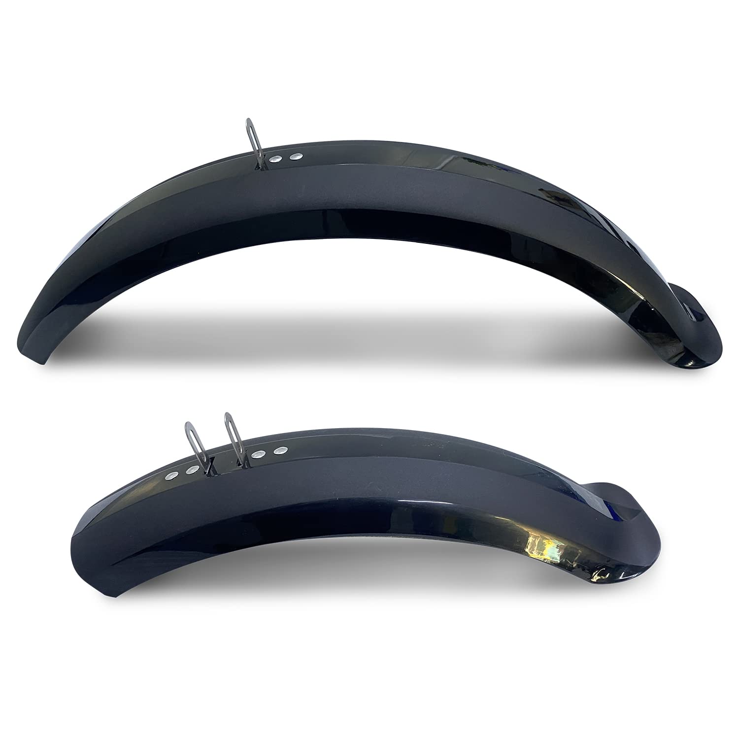 Kreboc E-Bikes Fender, Mud Protection Cycling Fender Kit, Front and Rear Mud Guards Mudguard Fender Set for 20 Inch Fat Tire Bike or Electric Bikes