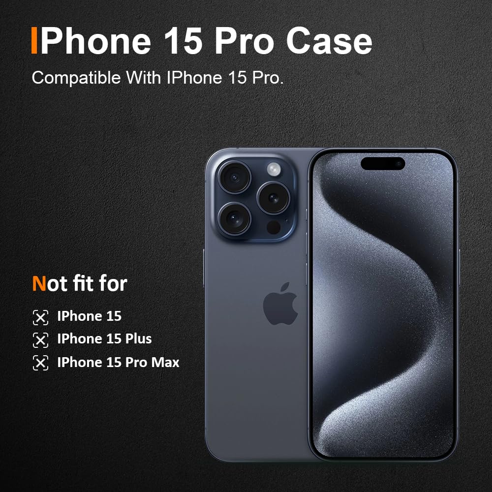 bokoo iPhone 15 Pro Case, Ultra [Slim Thin] Flexible Clear TPU Phone Case for iPhone 15 Pro Gel Rubber Soft Skin Silicone Protective Case, Anti-Yellowing, Drop Protection,Transparent