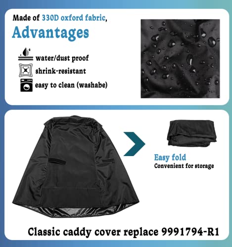 9991794-R1 Pool Cleaner Classic Caddy Cover, Fits for Dolphin Robotic Cleaner Caddy & Many Brands of Robotic Pool Vacuum Cleaners Caddy
