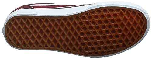 Vans Women's WM Ward Sneaker, Red ((Canvas) Burgundy Olq), 8
