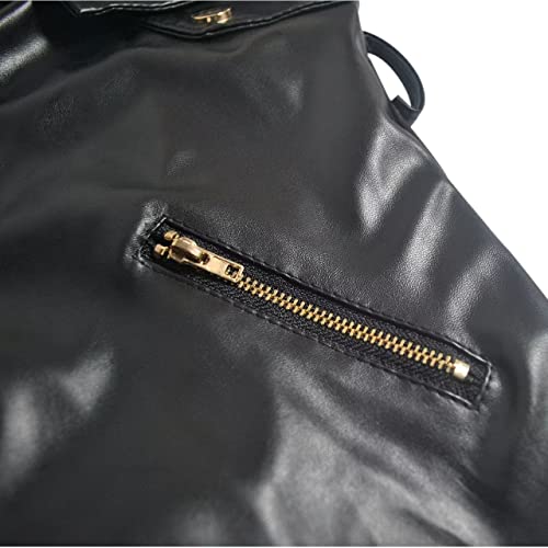 Uni Clau Women Sexy Faux Leather Dress Sheer Mesh Long Sleeve Patchwork Tunic Mini Dresses Tight Skirts Black